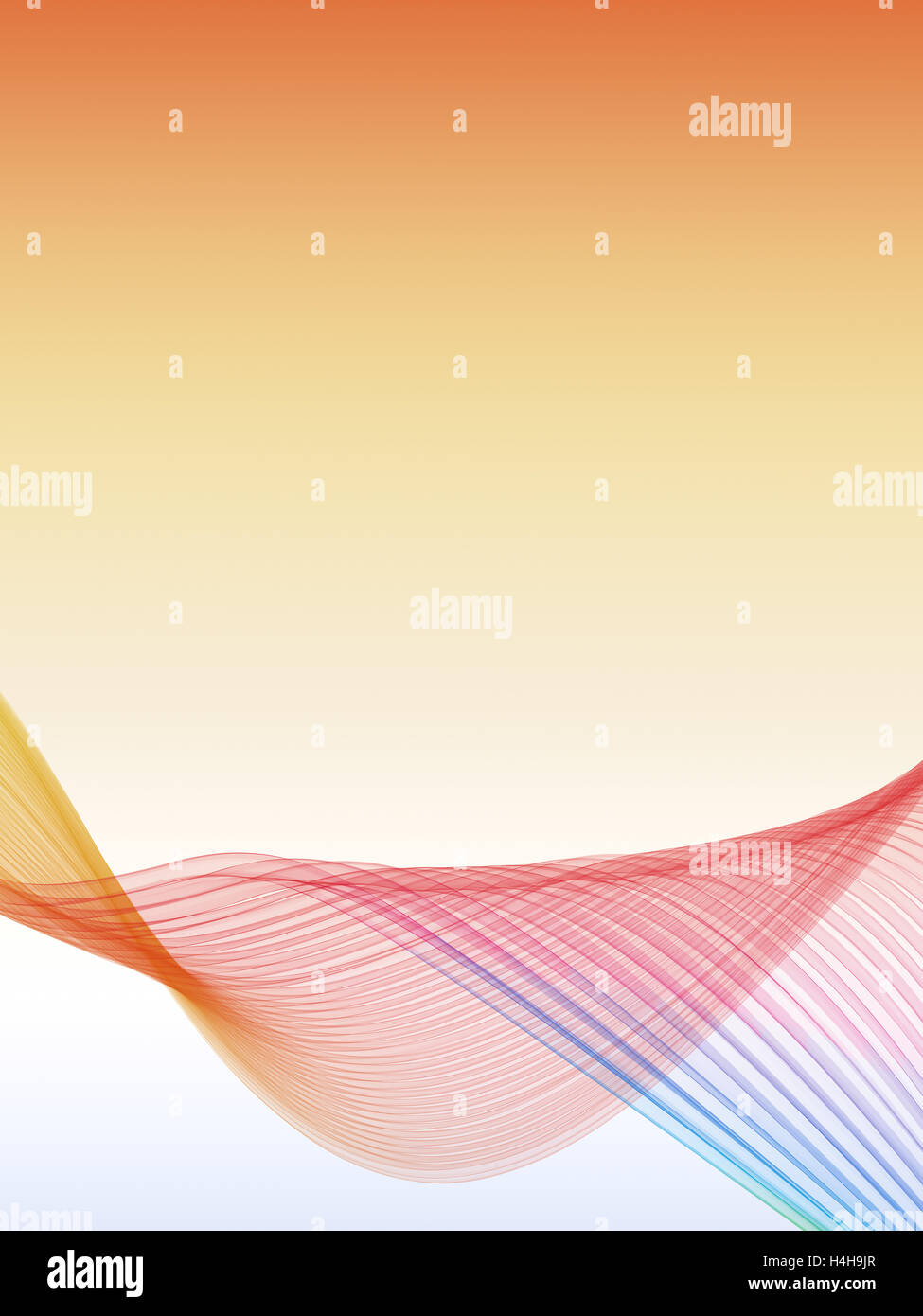 Abstract flame wave background with space for a text and title Stock ...