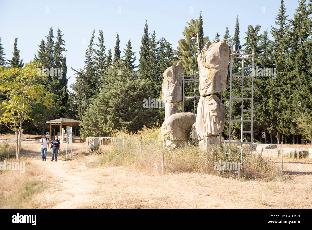 Claros the ancient city is in ozdere menderes izmir turkey. September ...