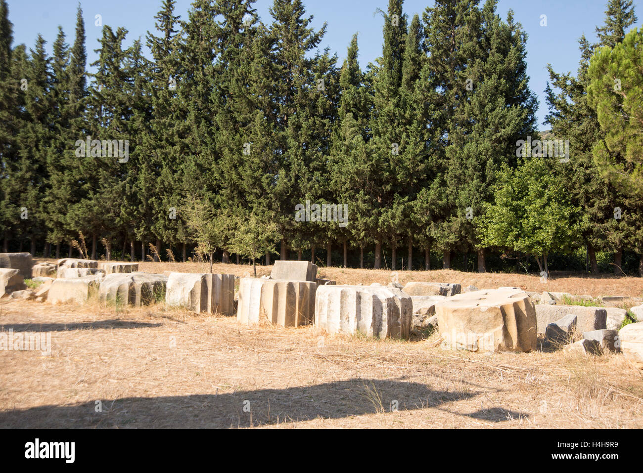 Claros the ancient city is in ozdere menderes izmir turkey. September ...
