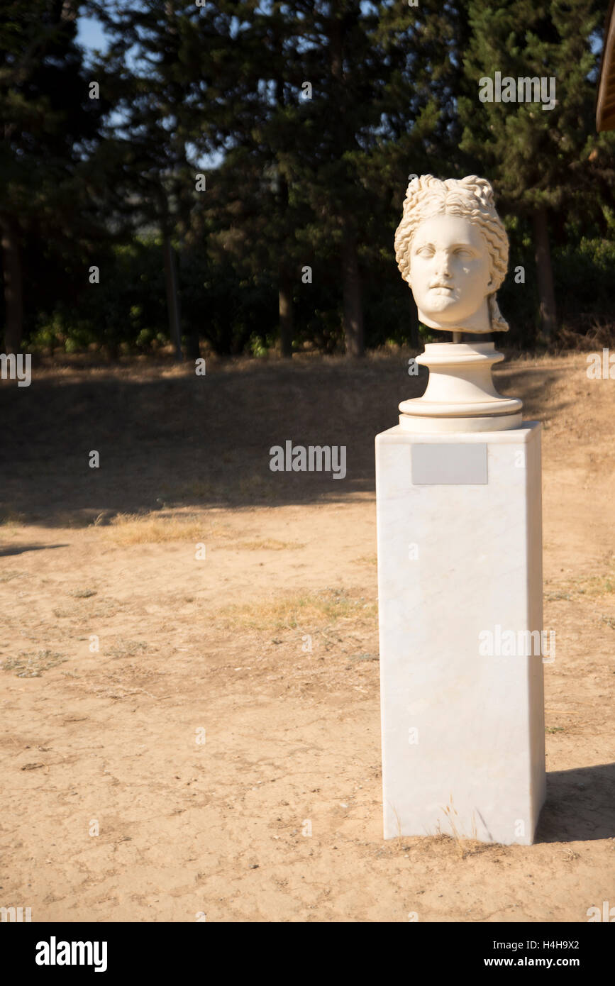 Claros the ancient city is in ozdere menderes izmir turkey. September ...