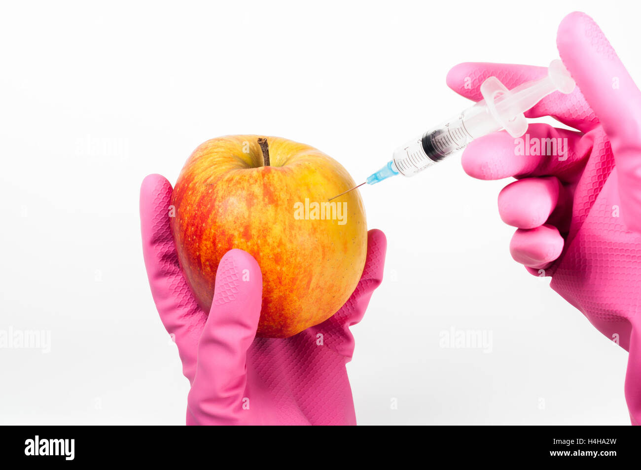 Genetically modified apple Stock Photo - Alamy