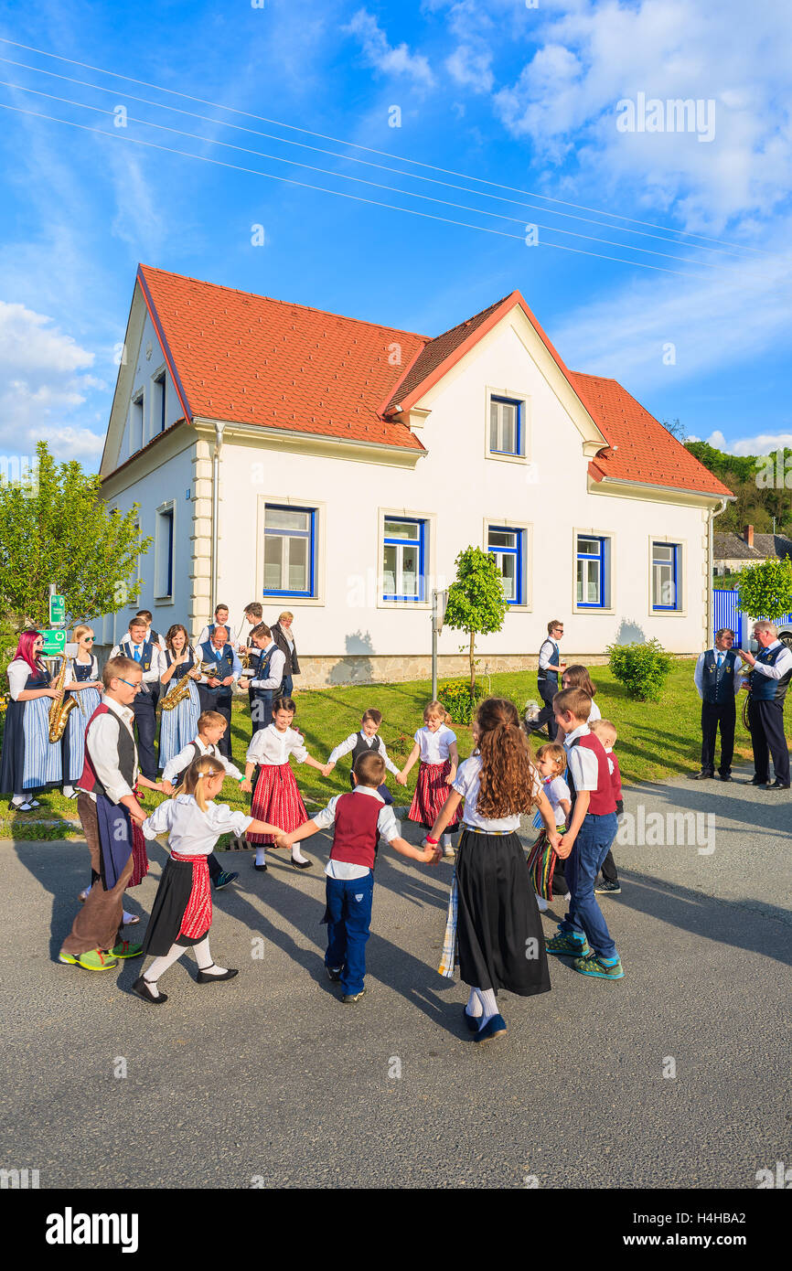 Children in traditional austrian costume hi-res stock photography and ...