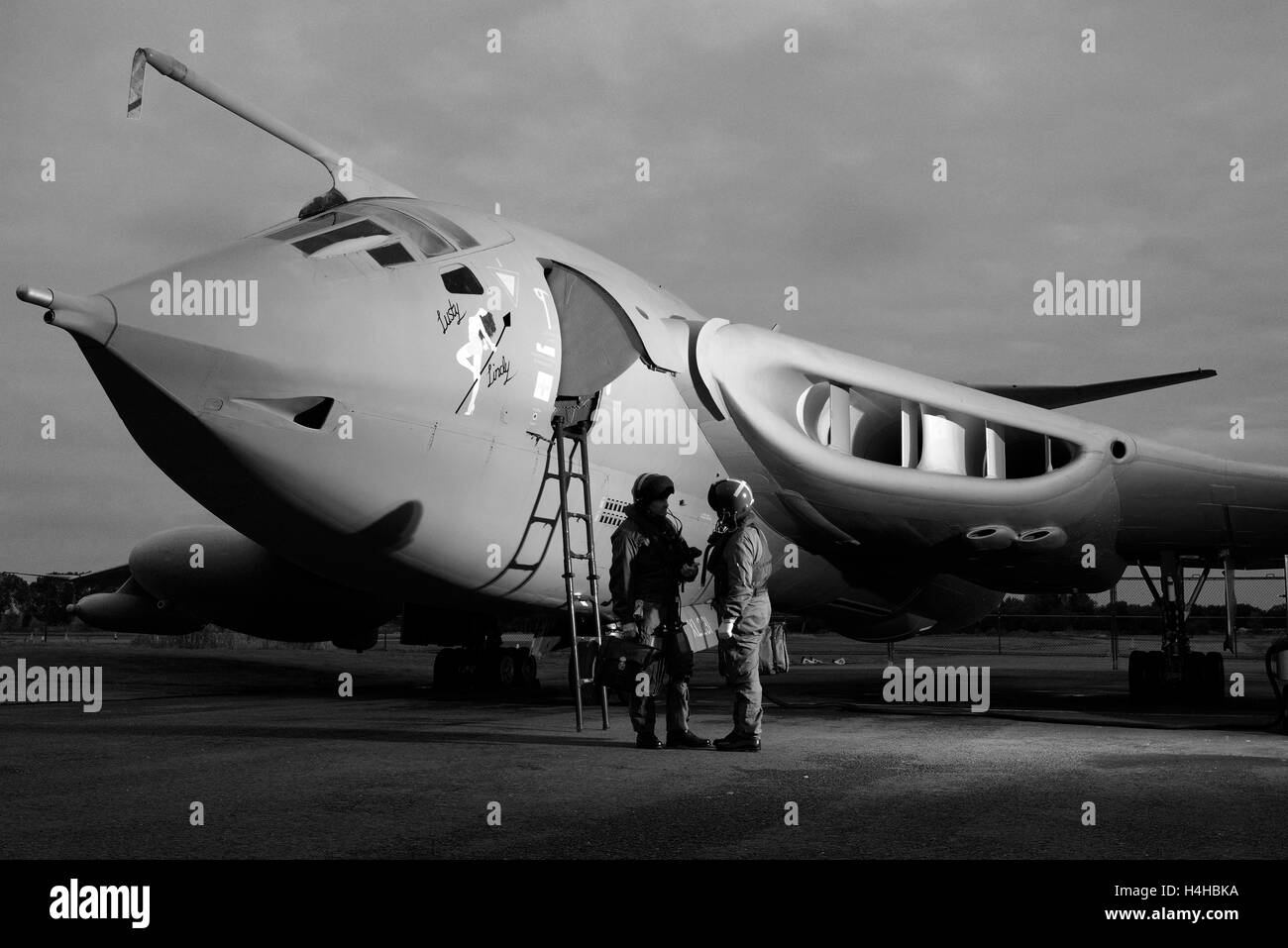 Handley Page Victor XL231 at the Yorkshire Air Museum Stock Photo - Alamy
