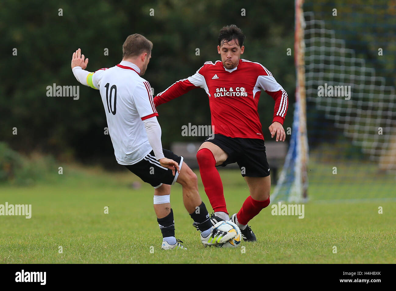 Dynamics (red/black) vs FC Stepney, Hackney & Leyton Sunday League ...