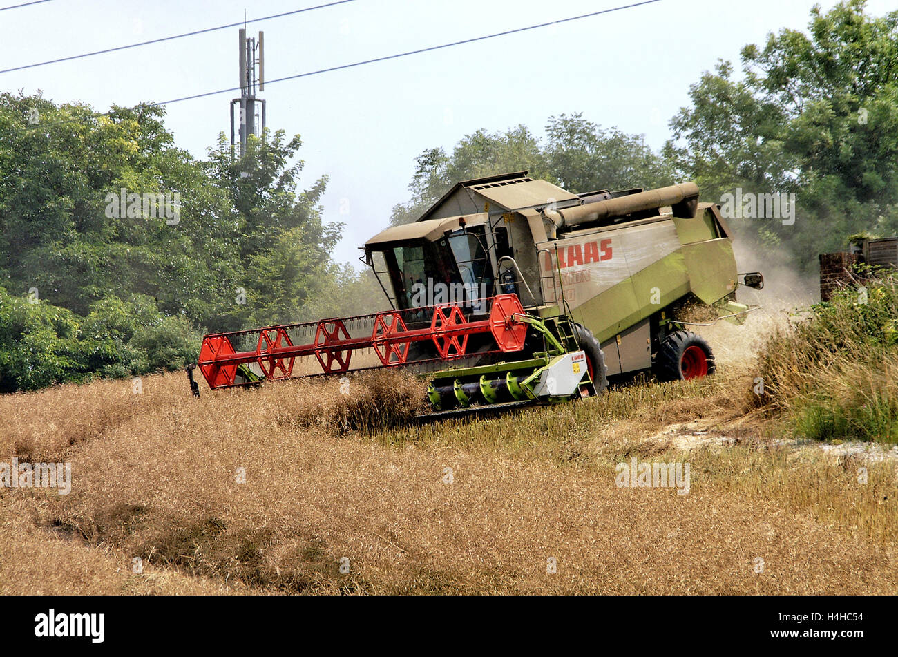 Class combine harvester hi-res stock photography and images - Alamy