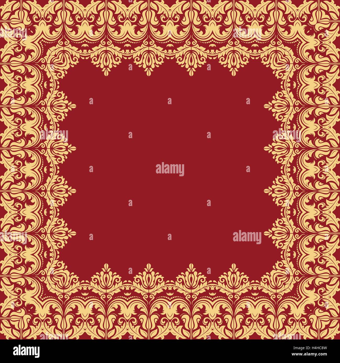 Floral Vector Fine Frame Stock Vector Image & Art - Alamy