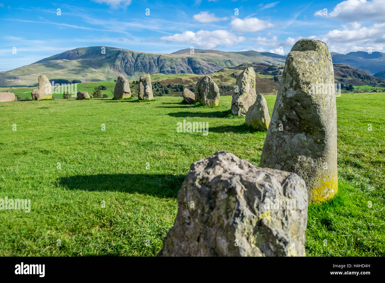 Castlerigg stone circle Stock Photo - Alamy