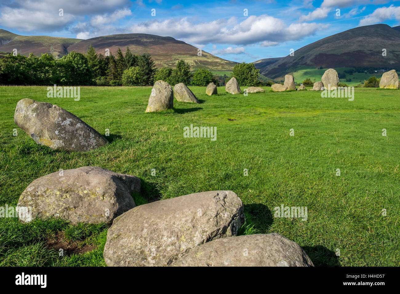 Castlerigg stone circle Stock Photo - Alamy