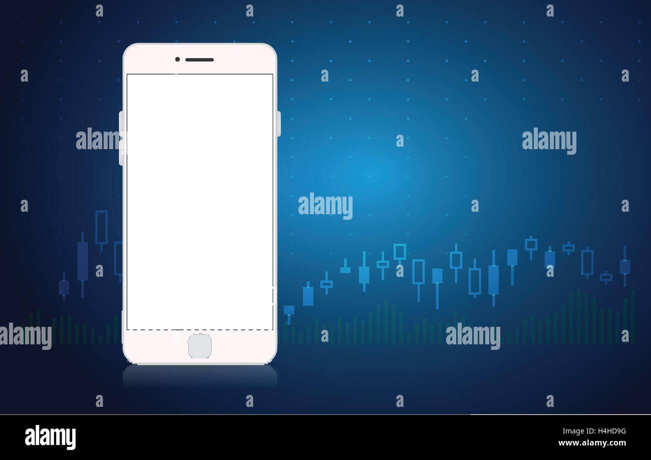 Watching smart phone Stock Vector Images - Alamy