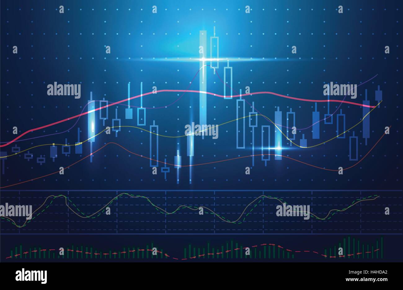 Stock market indicators hi-res stock photography and images - Alamy