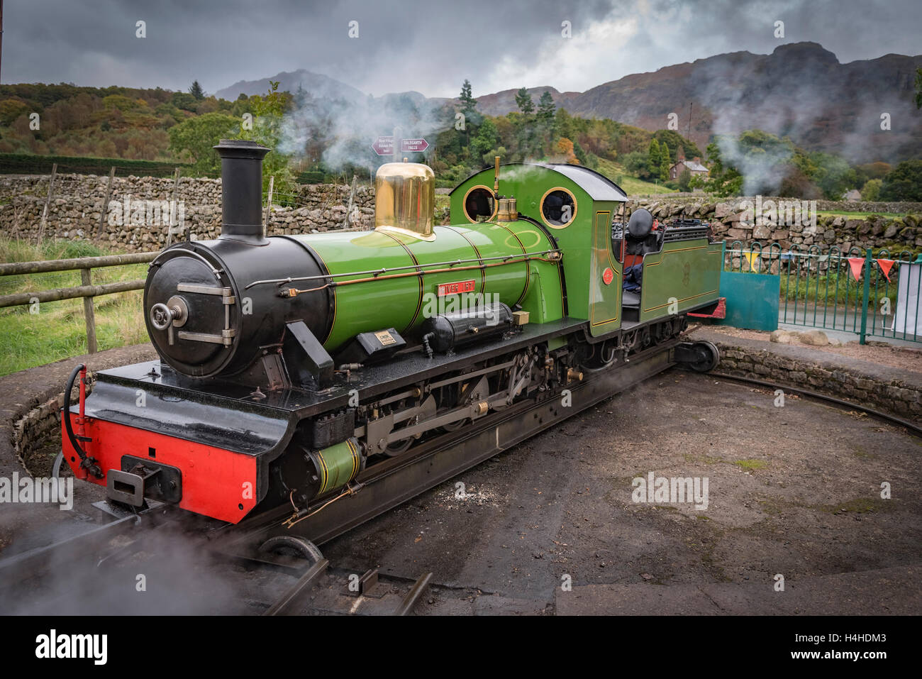 Ravenglass & eskdale railway hi-res stock photography and images - Alamy