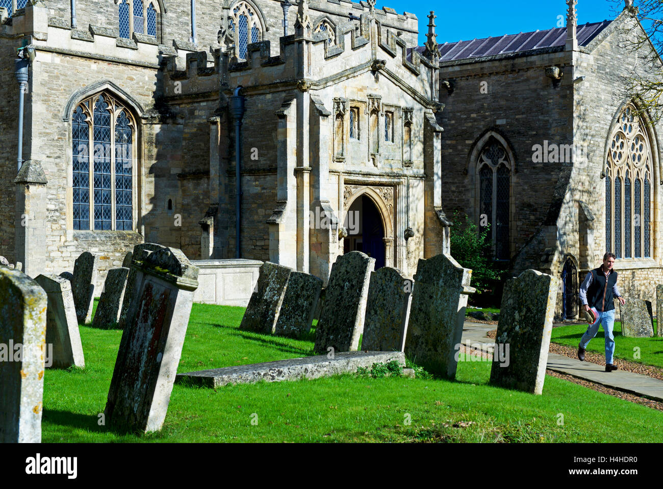 St Peter's Church, Oundle, Northamptonshire, England UK Stock Photo - Alamy