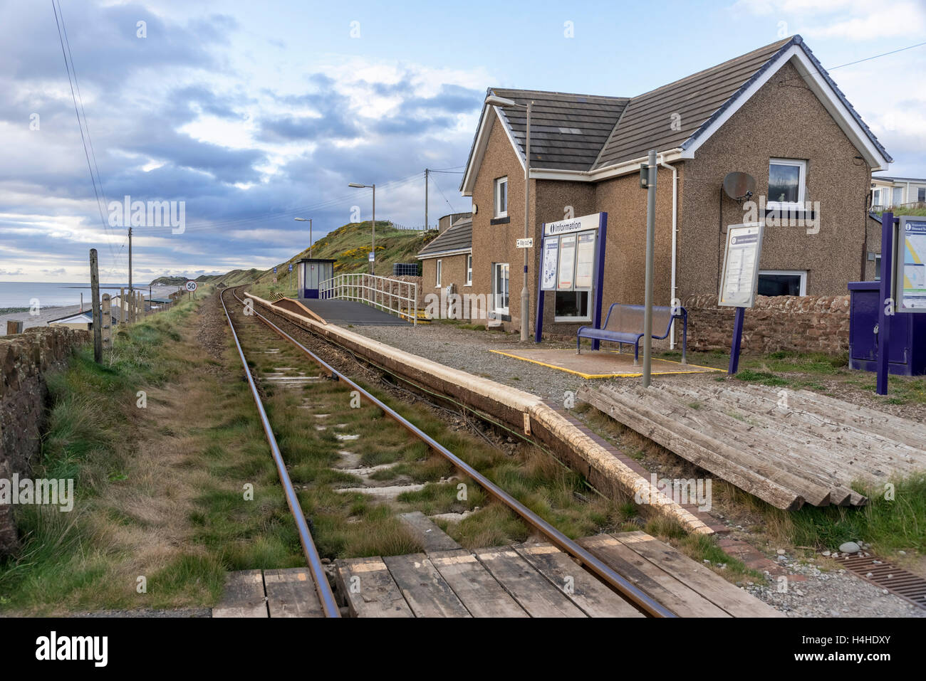 Braystones station hi-res stock photography and images - Alamy