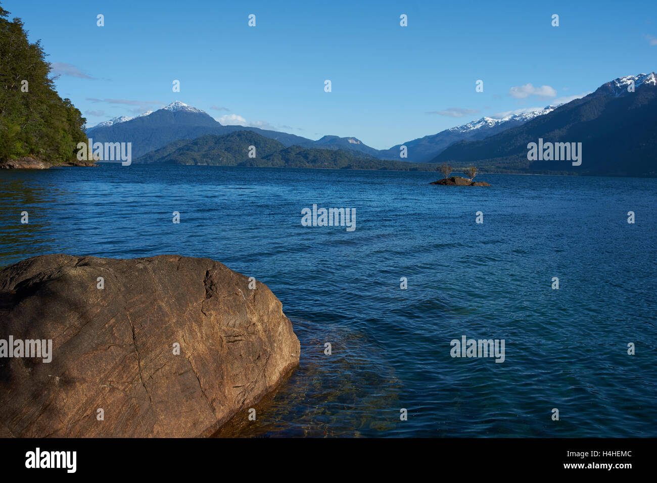 Lago Yelcho in Patagonia Stock Photo - Alamy