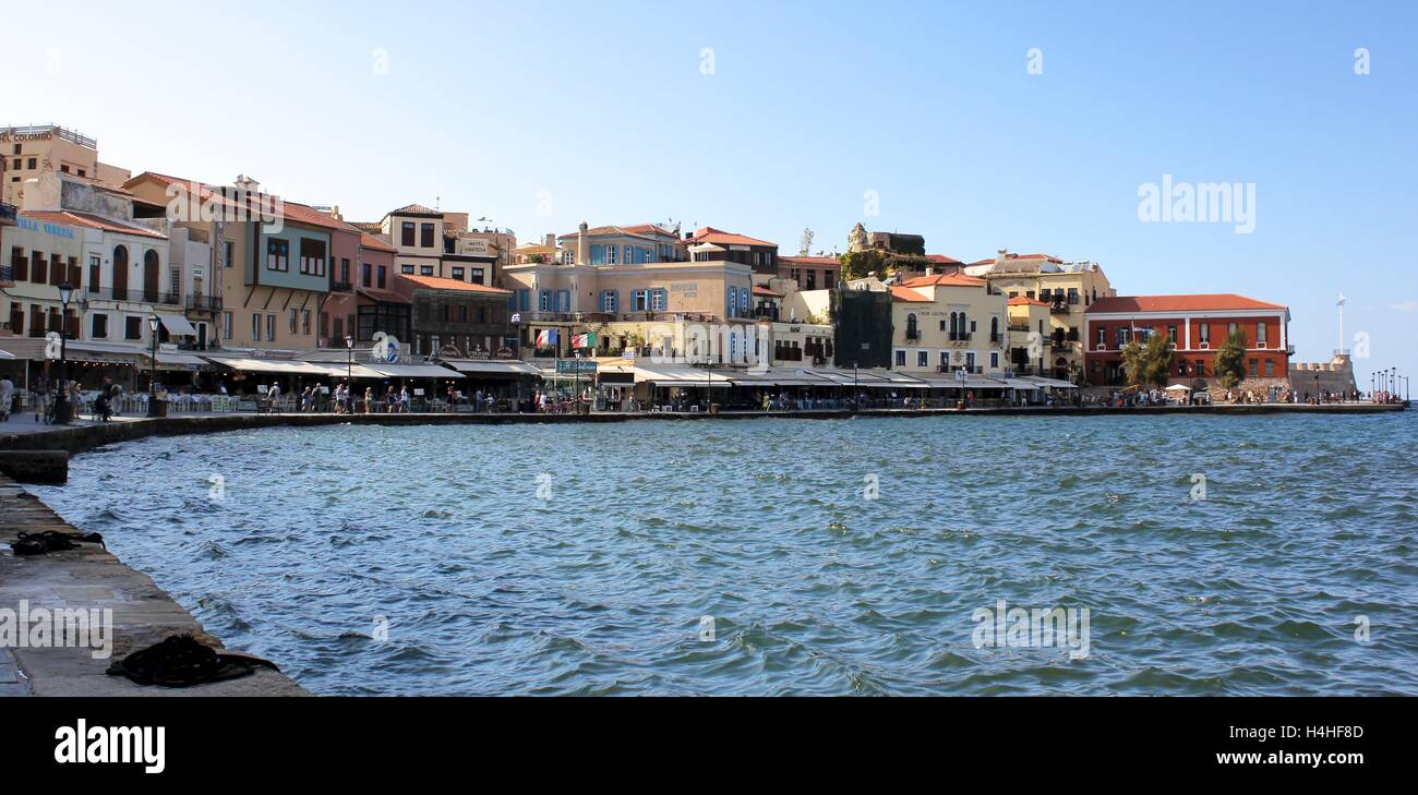 Hania waterfront hi-res stock photography and images - Alamy