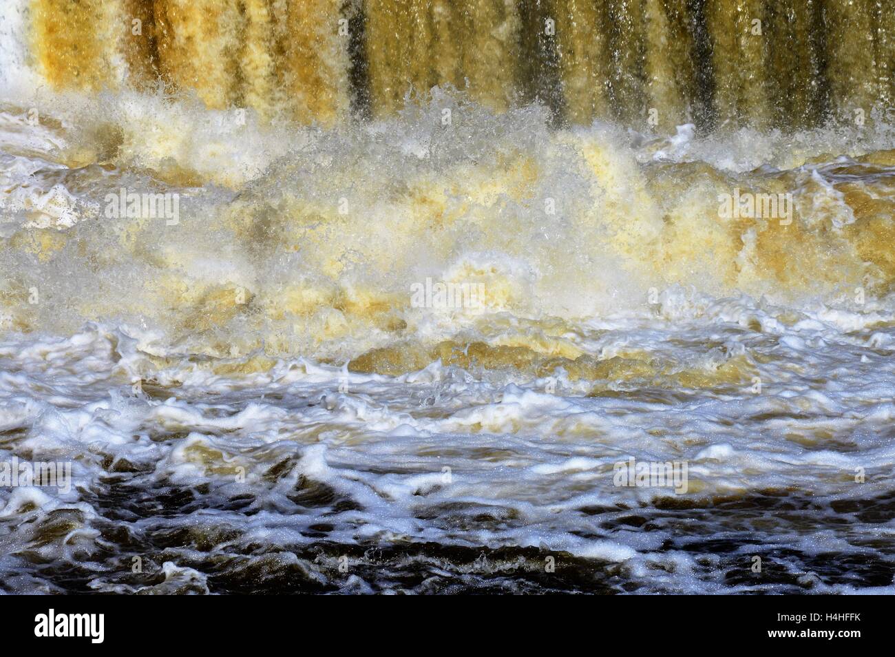 Waterfall at the Ford Dam in Minneapolis Minnesota Stock Photo - Alamy