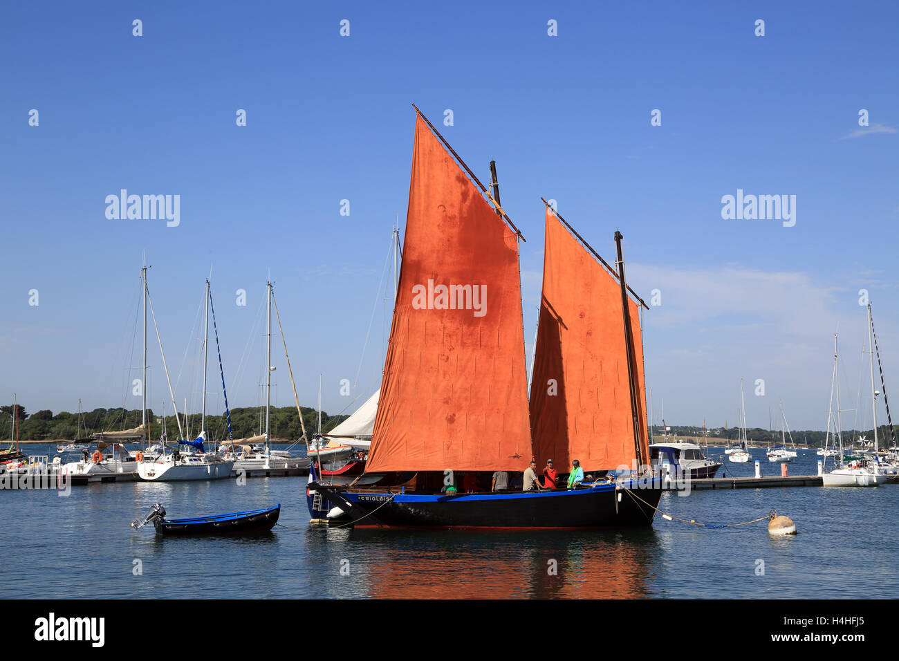 Ochre Red Sails