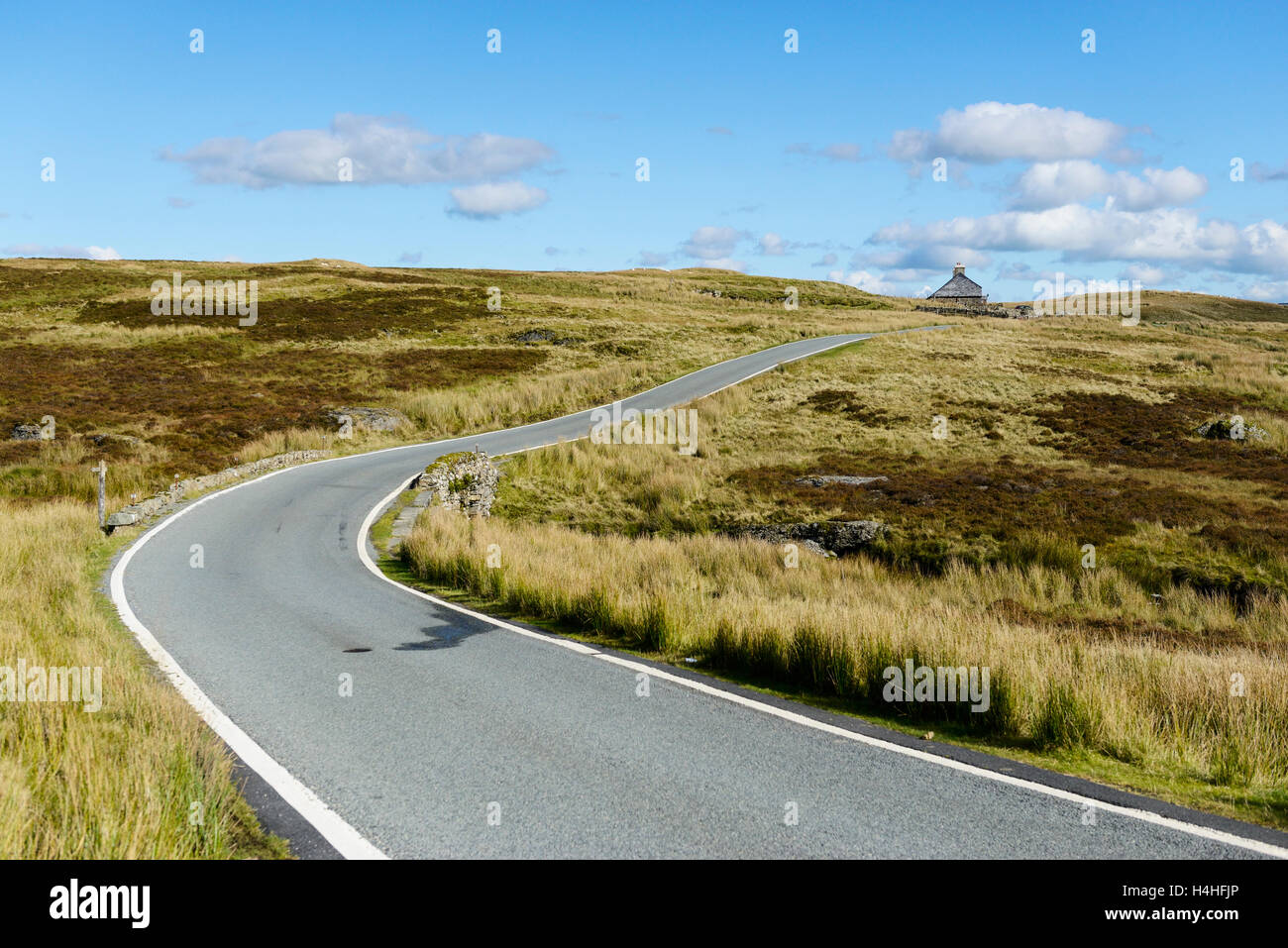 Migneint, a Welsh upland habitat area in North Wales, a special area of ...