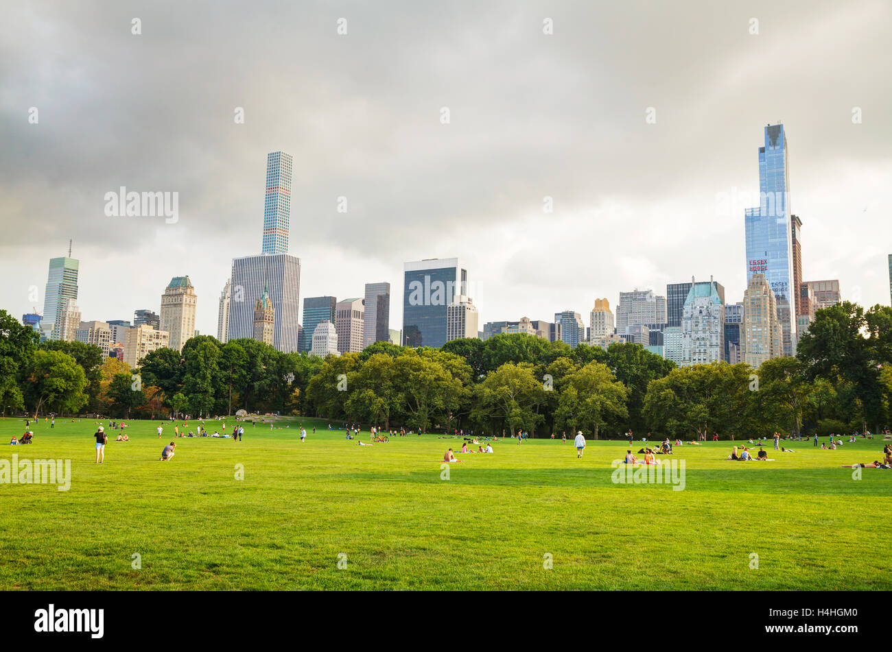 NEW YORK CITY - SEPTEMBER 5: Manhattan cityscape as seen from the ...