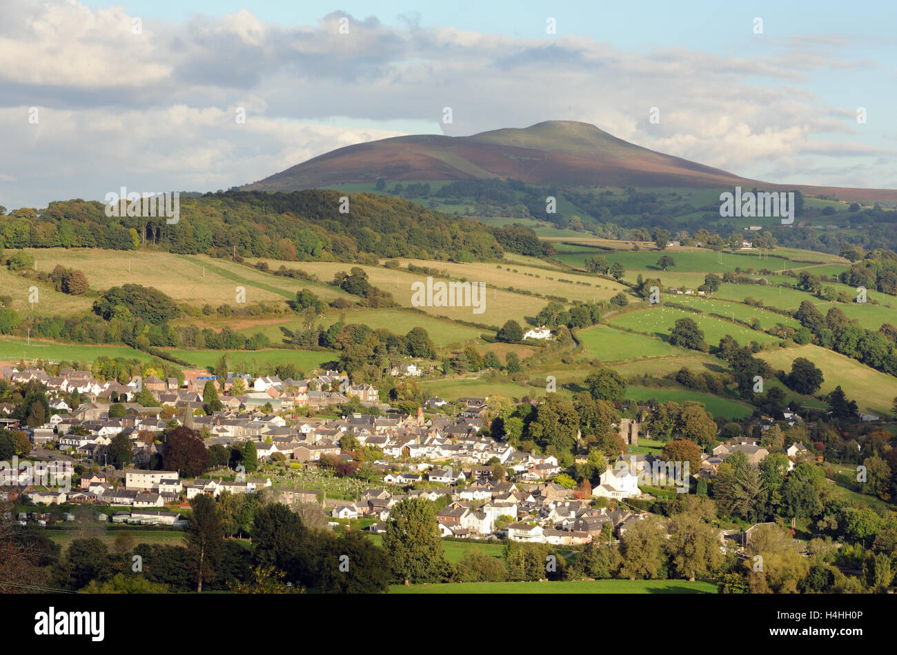 Crickhowell, Powys, Wales. UK Stock Photo - Alamy