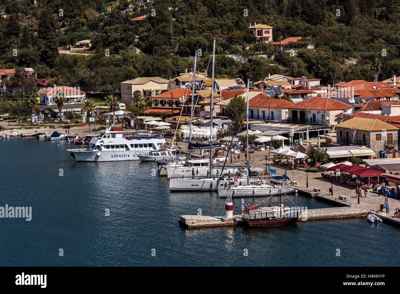 Sivota Harbour Stock Photo: 123317762 - Alamy