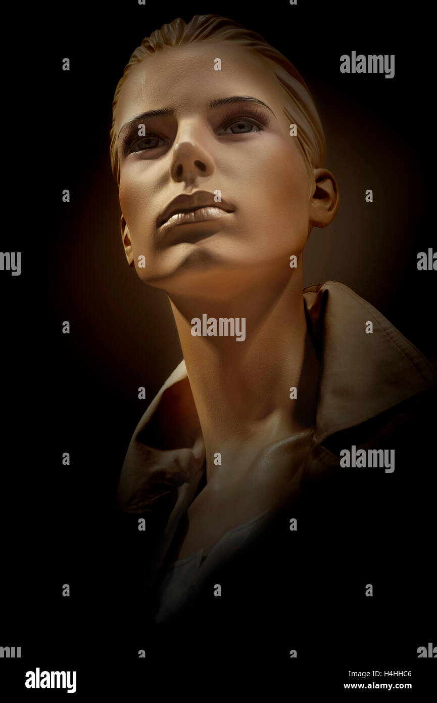 Shop window dummy Stock Photo - Alamy