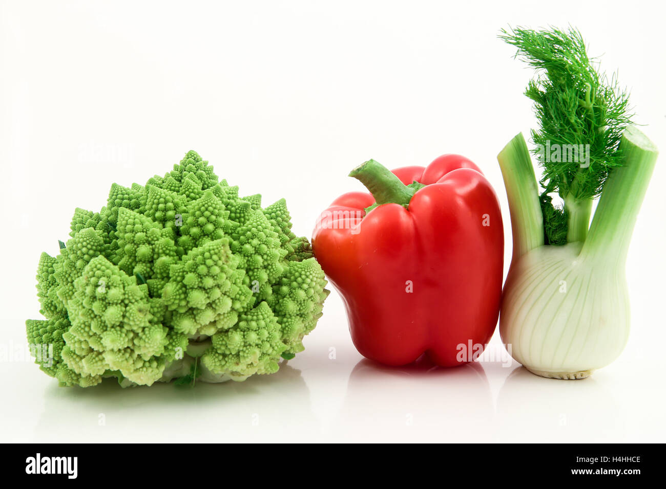 fresh vegetable with leaves isolated on white background Stock Photo ...