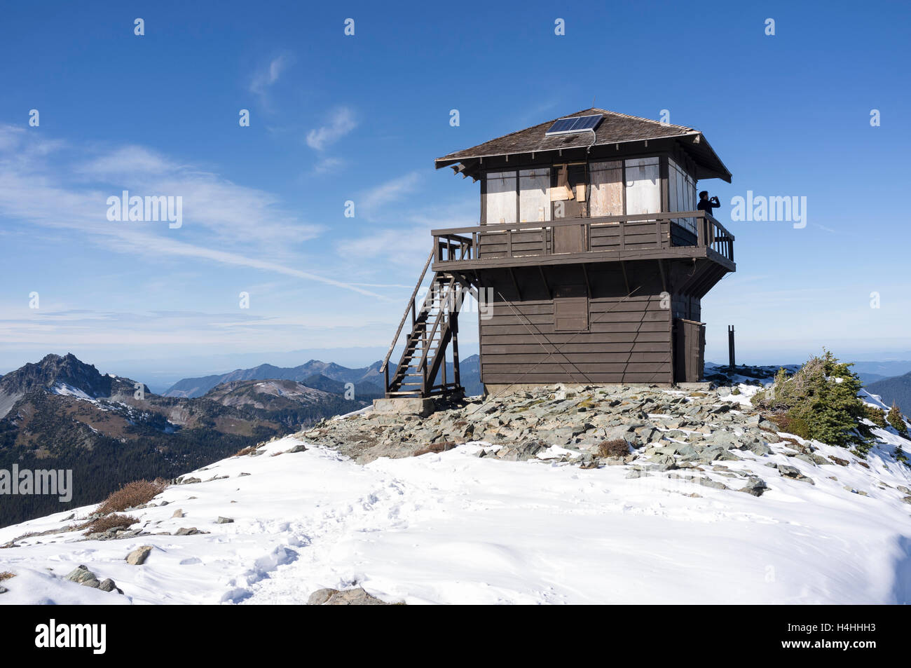 Mount Rainier National Park, Washington: Historic Mount Fremont Lookout ...