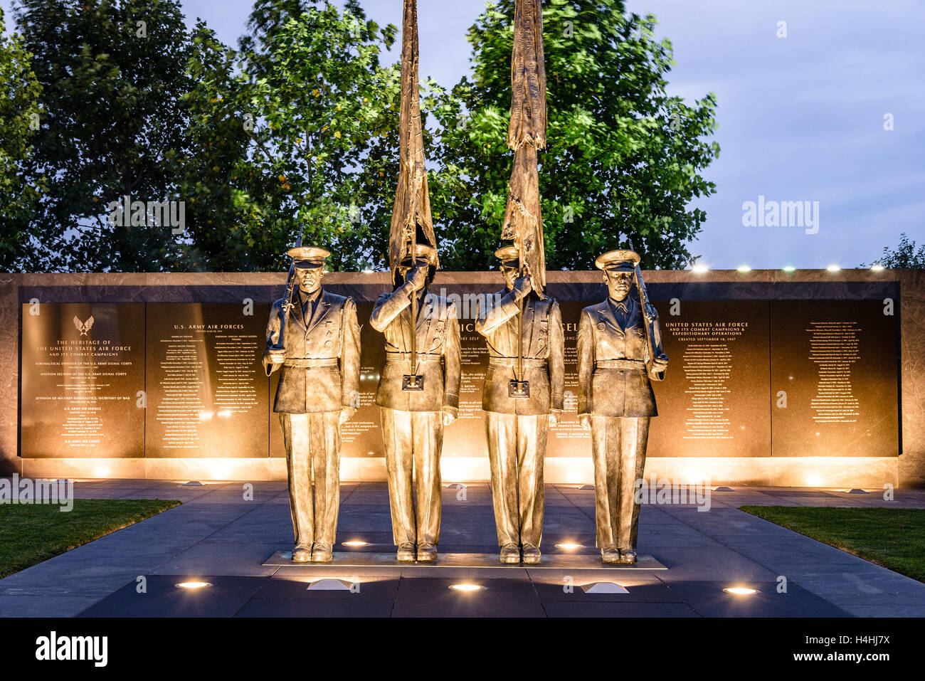 Air Force United States Air Force Honor Guard High Resolution Stock ...