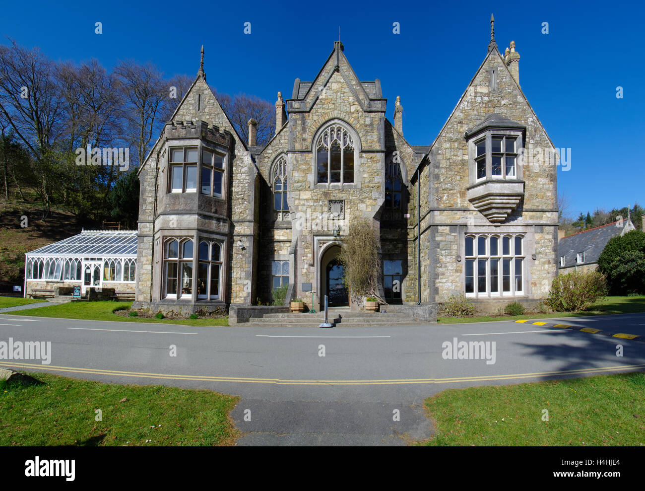 Plas Gwyn y Weddw on the Lleyn Peninsula, Wales Stock Photo - Alamy