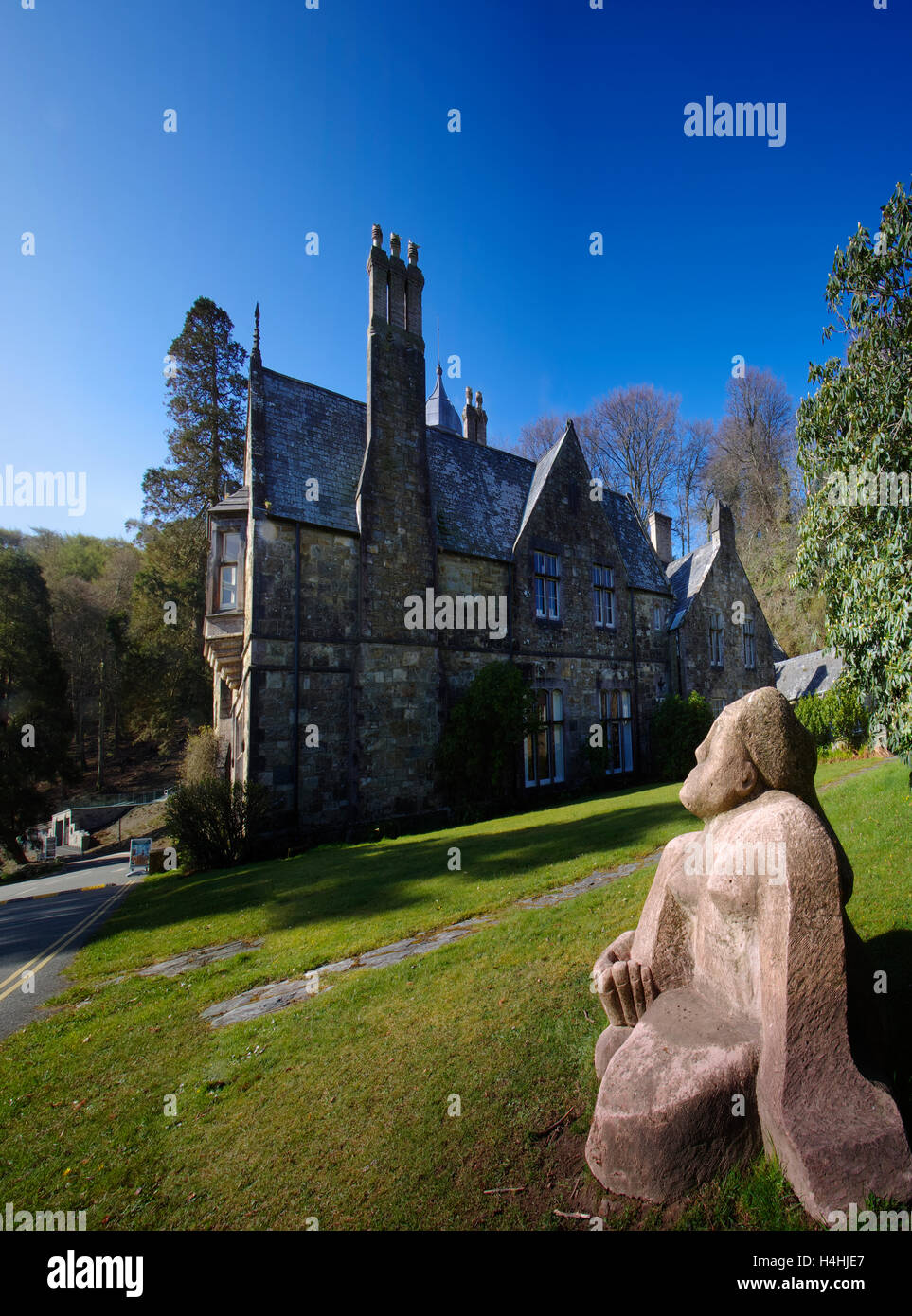 Plas Gwyn y Weddw on the Lleyn Peninsula, Wales Stock Photo - Alamy