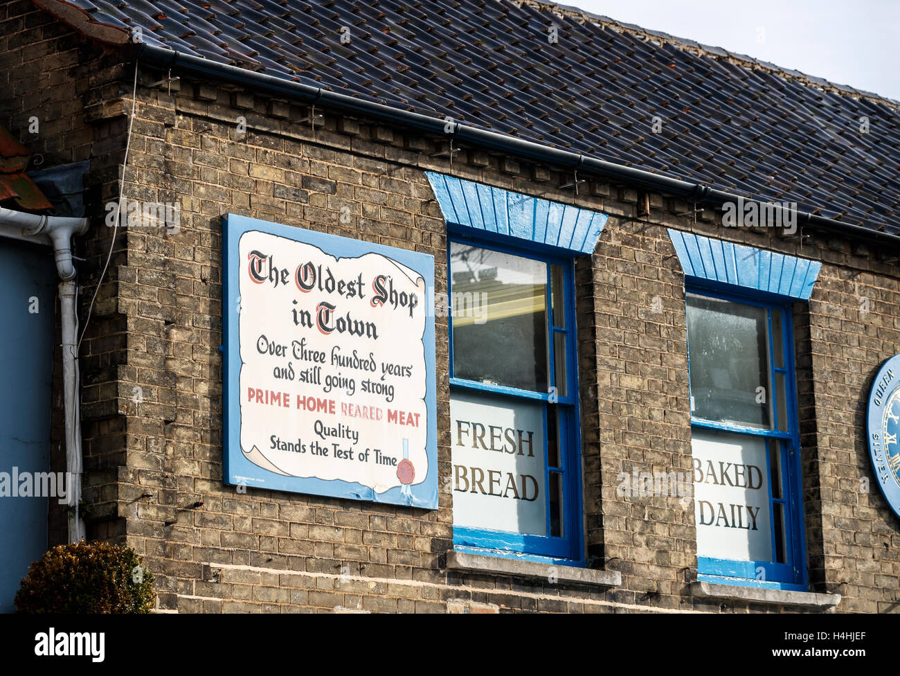 Mills & Sons, a butchers and bakery shop, the oldest shop in town ...