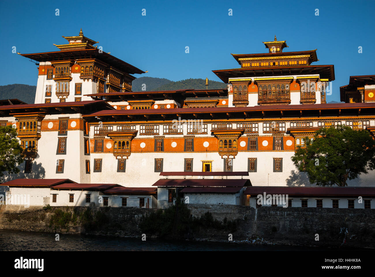Traditional monastery dzong hi-res stock photography and images - Alamy