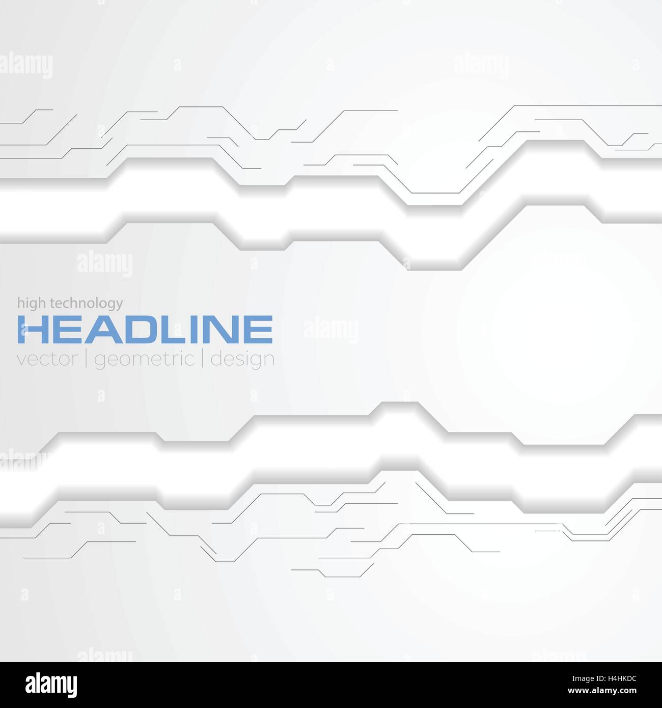 Grey technology corporate corporate background with circuit board ...