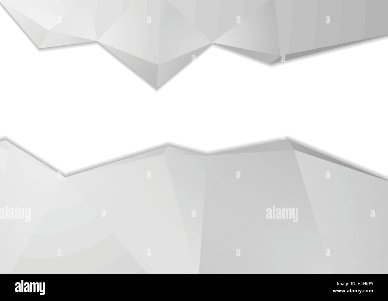 Grey tech abstract polygonal background. Vector design Stock Vector ...