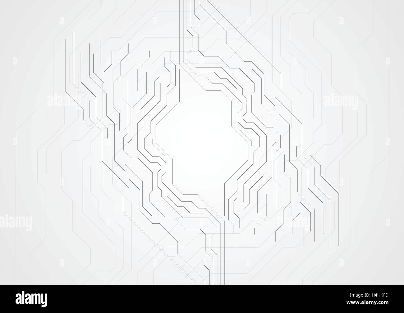 Grey technology abstract corporate background with circuit board ...
