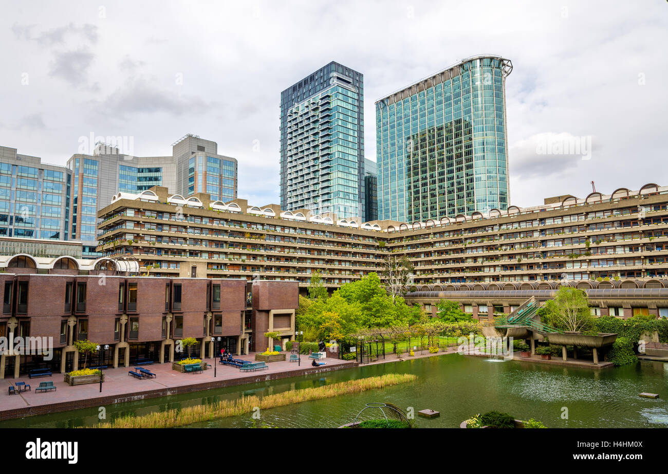View of Barbican complex in London, England Stock Photo - Alamy