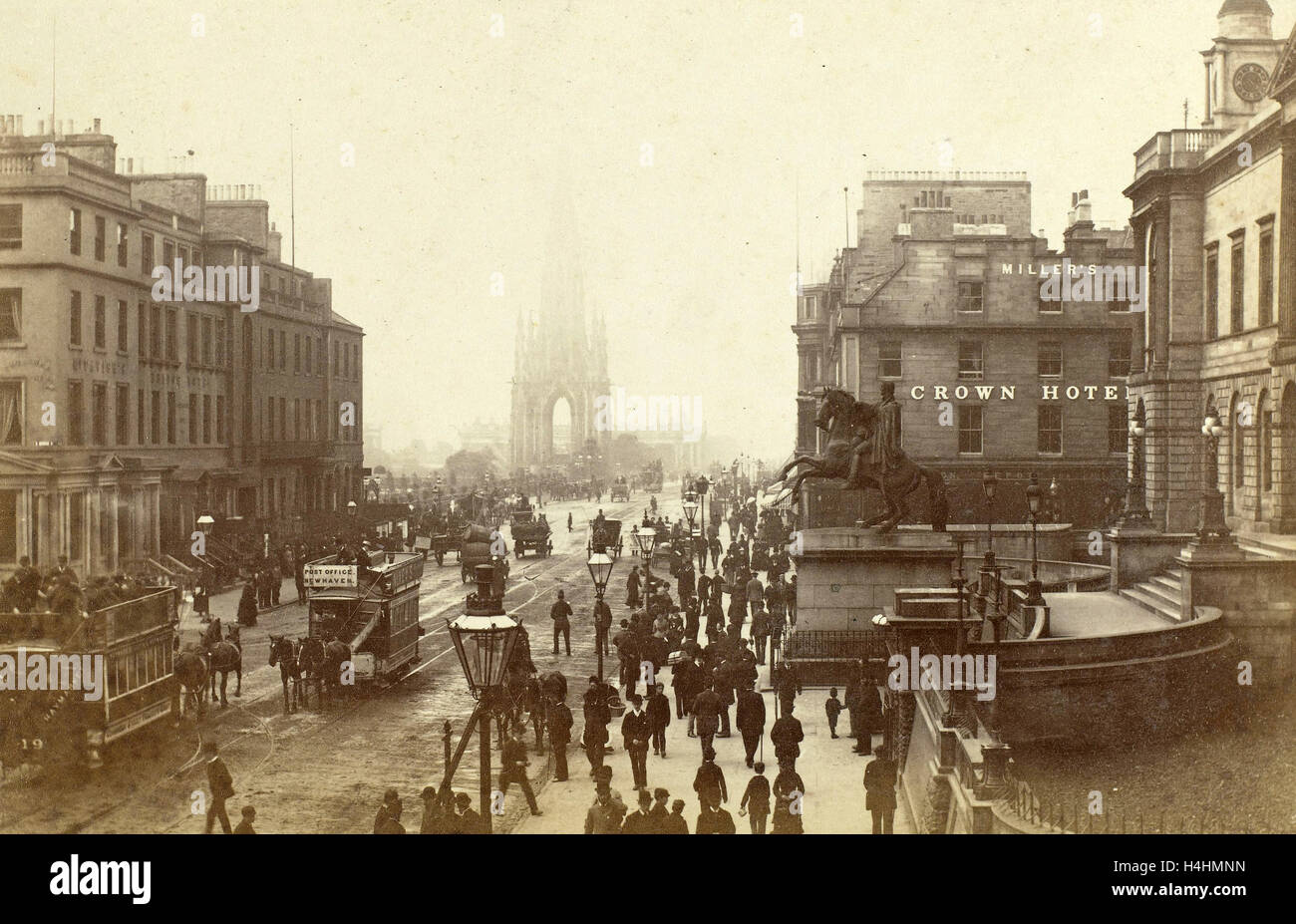 Waterloo place edinburgh hi-res stock photography and images - Alamy