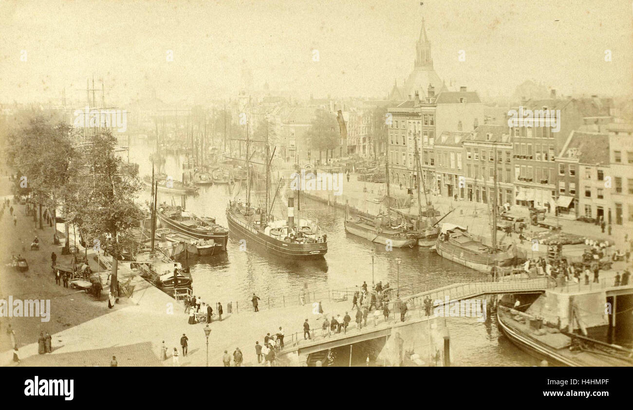 Rotterdam, Leuvehaven, The Netherlands, Anonymous, c. 1880 - c. 1900 ...