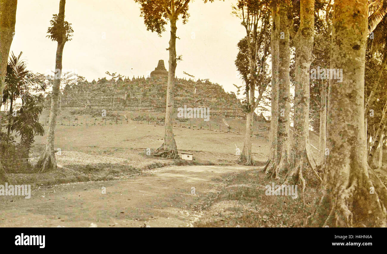 Java, Indonesia, Borobudur, Anonymous, 1900 - 1920 Stock Photo - Alamy