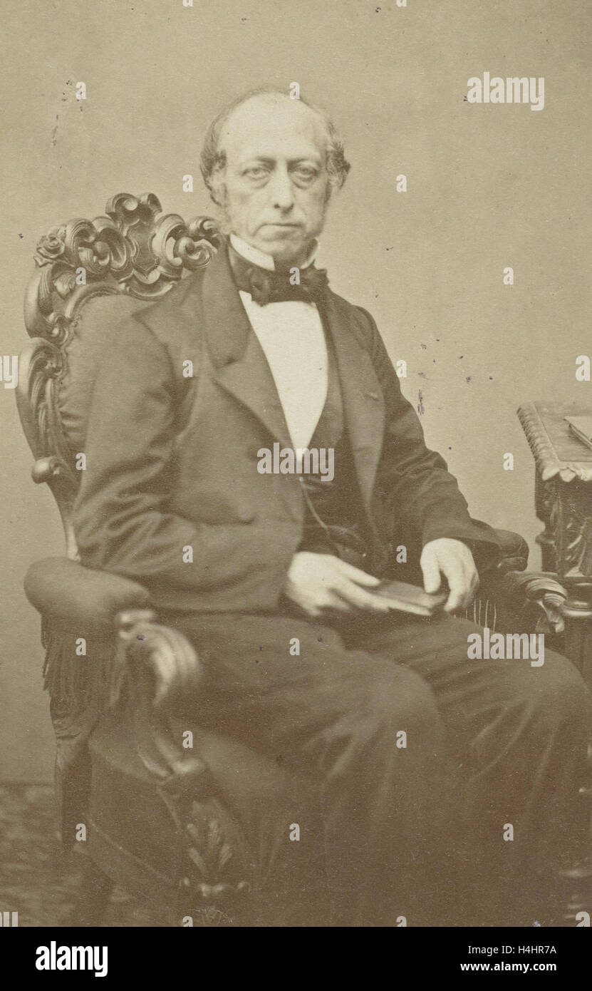 Portrait of Professor C. J. Matthes, Anonymous, 1860 - 1880 Stock Photo ...