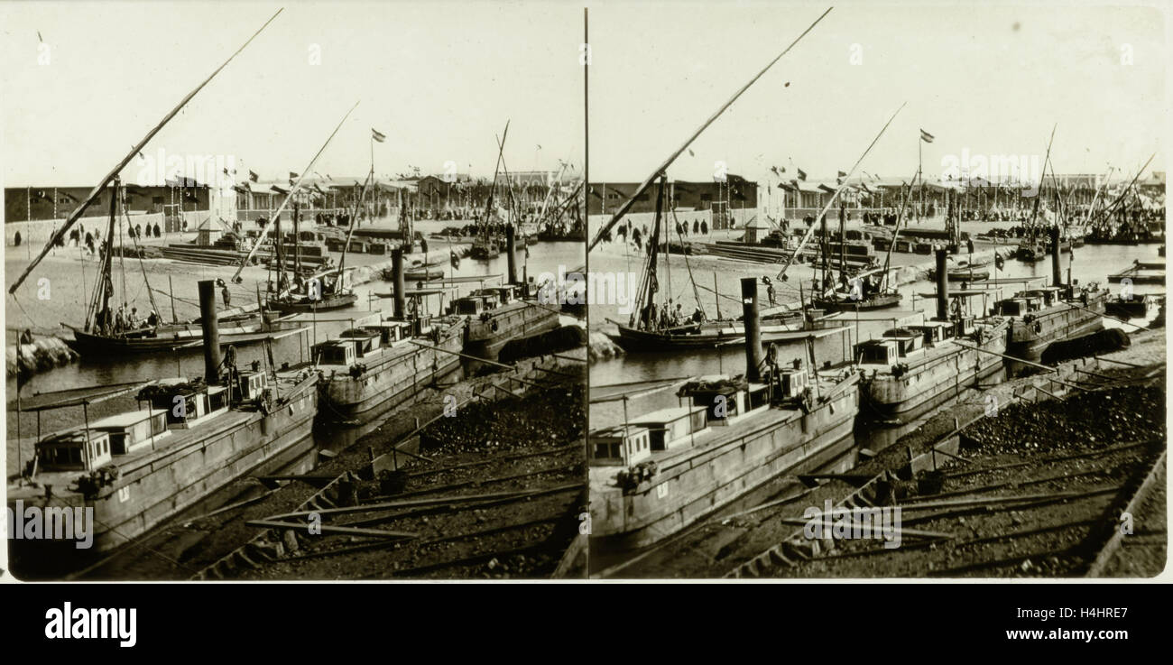 Inauguration of the Suez Canal Ismailia, freshwater canal, Arrival of ... Inauguration of the Suez Canal Ismailia, freshwater canal, Arrival of ...