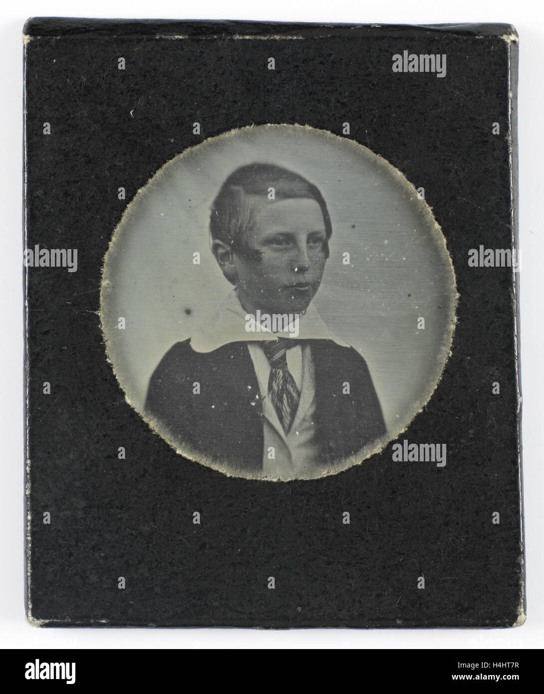 Portrait of a boy, Anonymous, c. 1840 - c. 1860 Stock Photo - Alamy