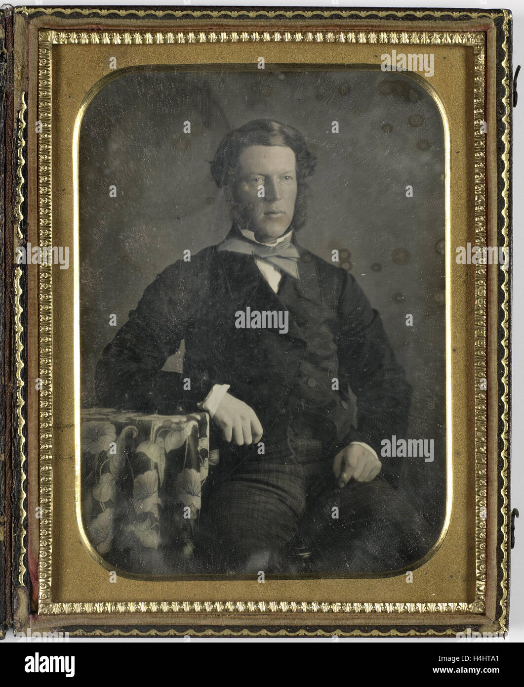Portrait of a Man, Anonymous, c. 1840 - c. 1860 Stock Photo - Alamy