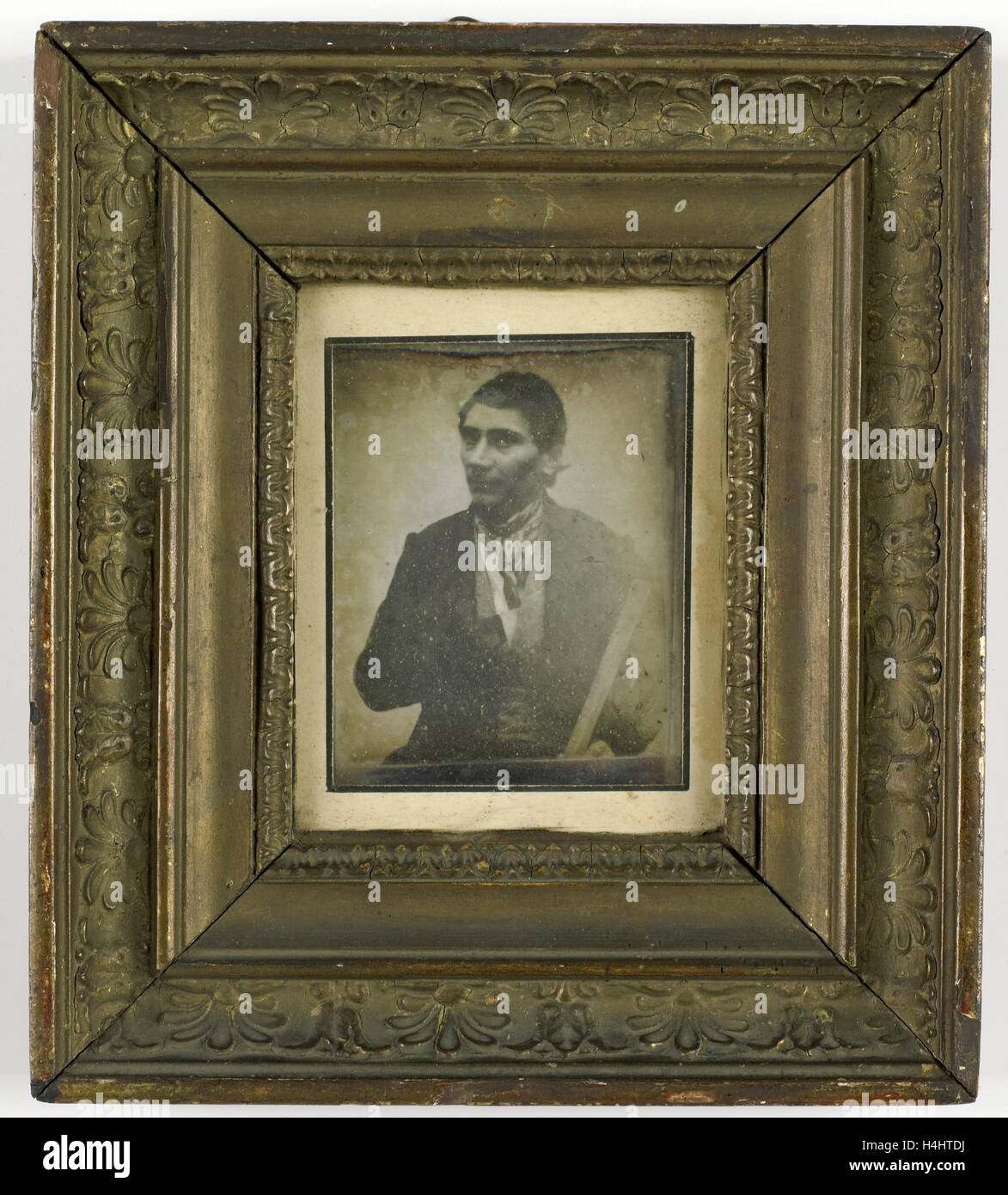 Portrait of a Man, Anonymous, 1842 Stock Photo - Alamy