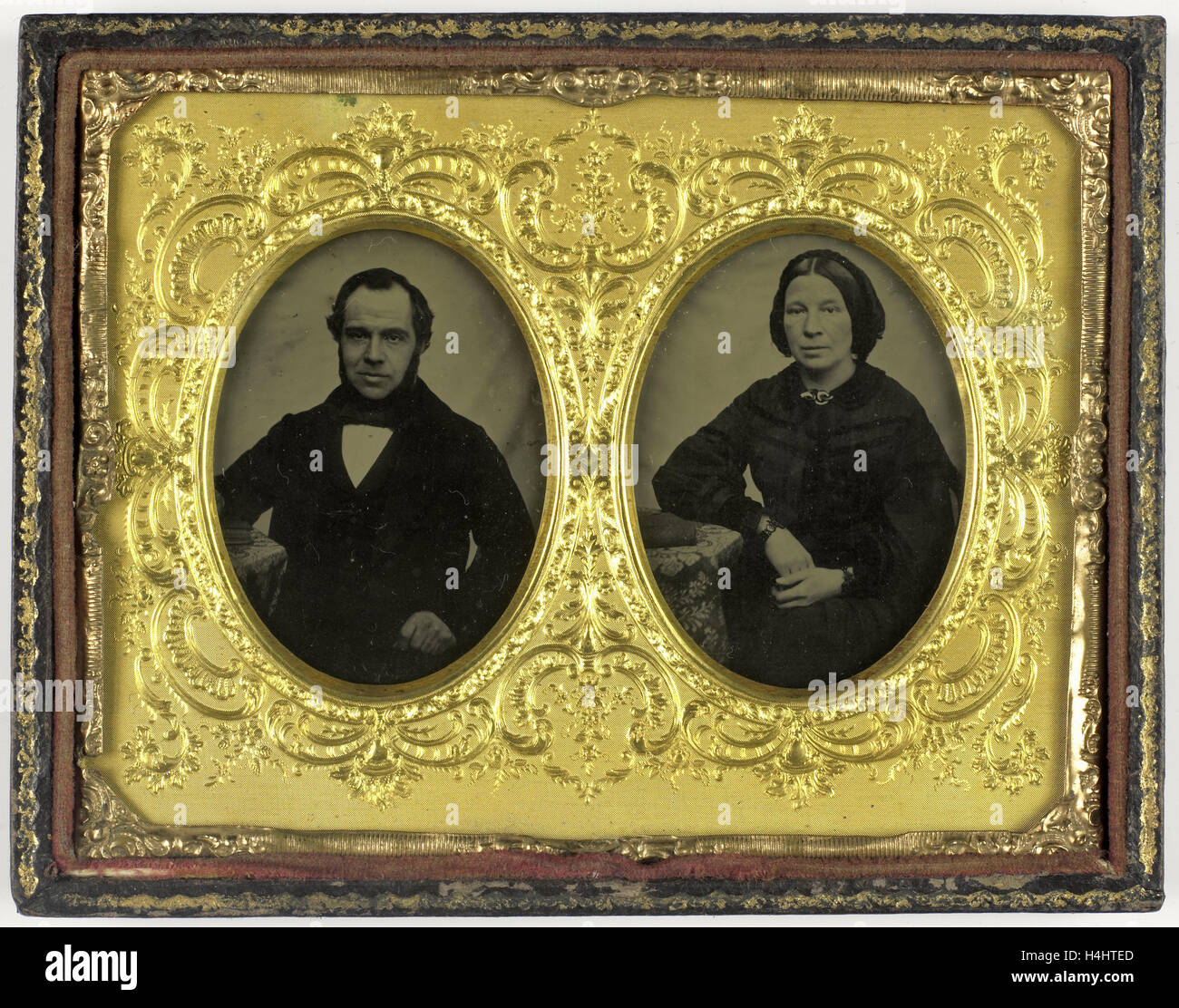 Portrait woman, Anonymous, c. 1855 - c. 1870 Stock Photo - Alamy