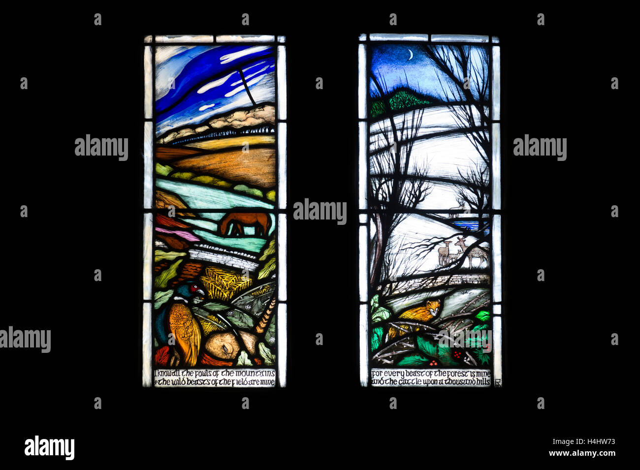 Parish churches windows hi-res stock photography and images - Alamy