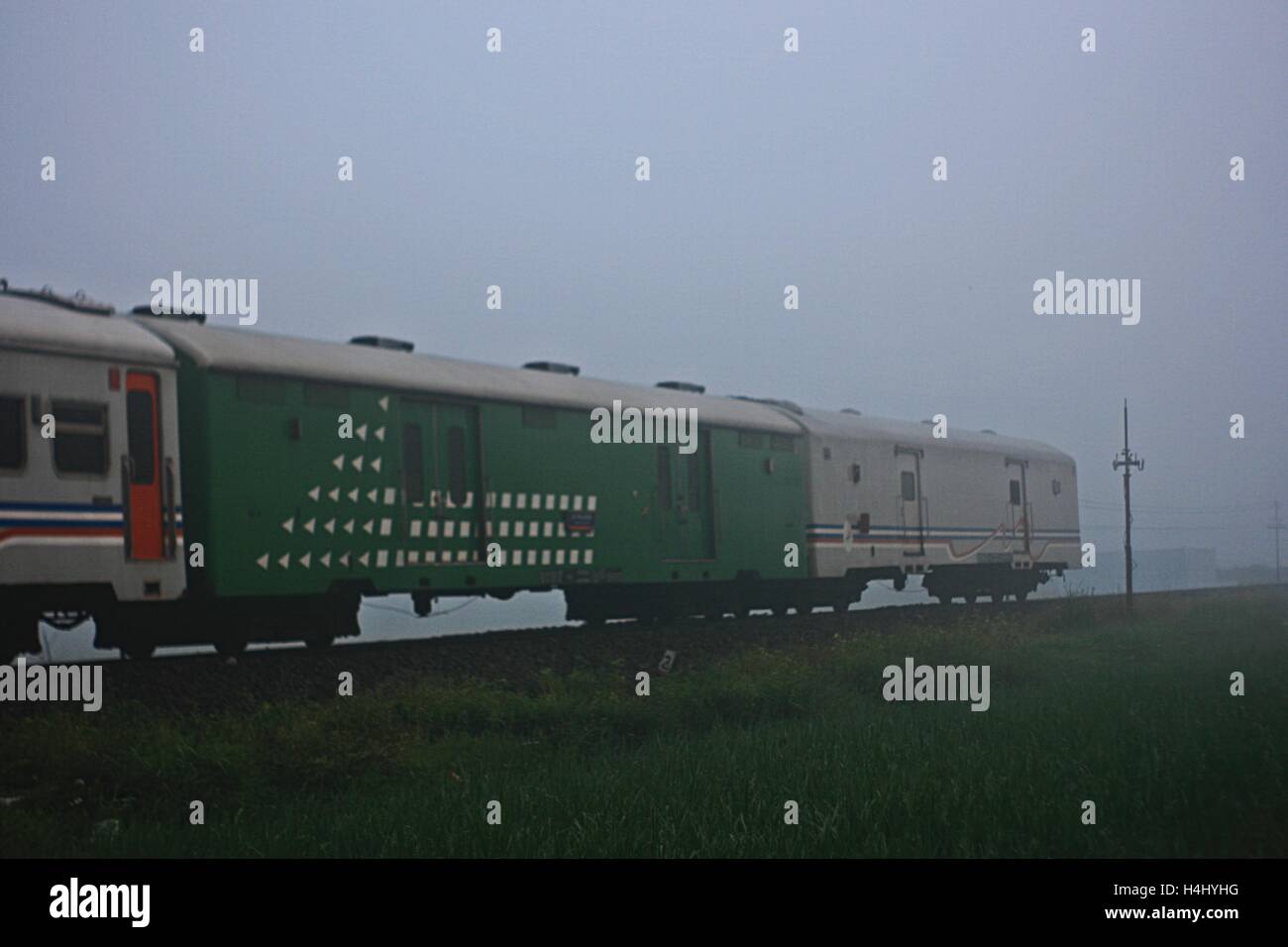 wagon train in Indonesia Stock Photo - Alamy
