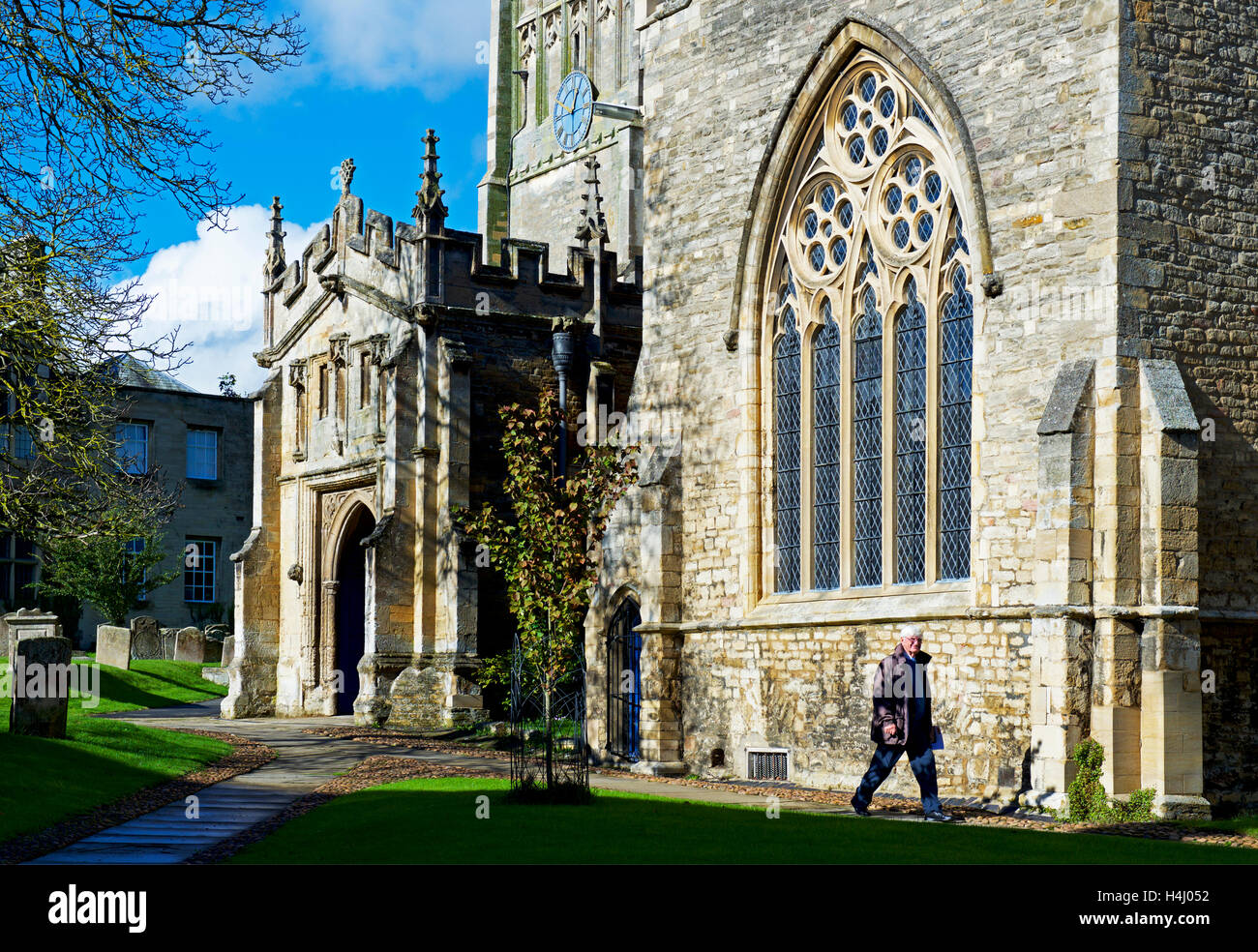 St Peter's Church, Oundle, Northamptonshire, England UK Stock Photo - Alamy