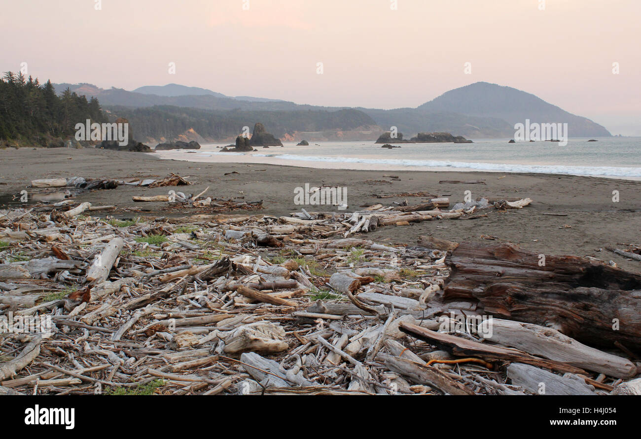 The Oregon Coast and Pacific Highway Stock Photo - Alamy